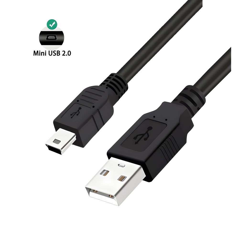 Mini USB Cable, 5Pin Mini-B USB 2.0 Cable, USB Mini Cable Compatible ...