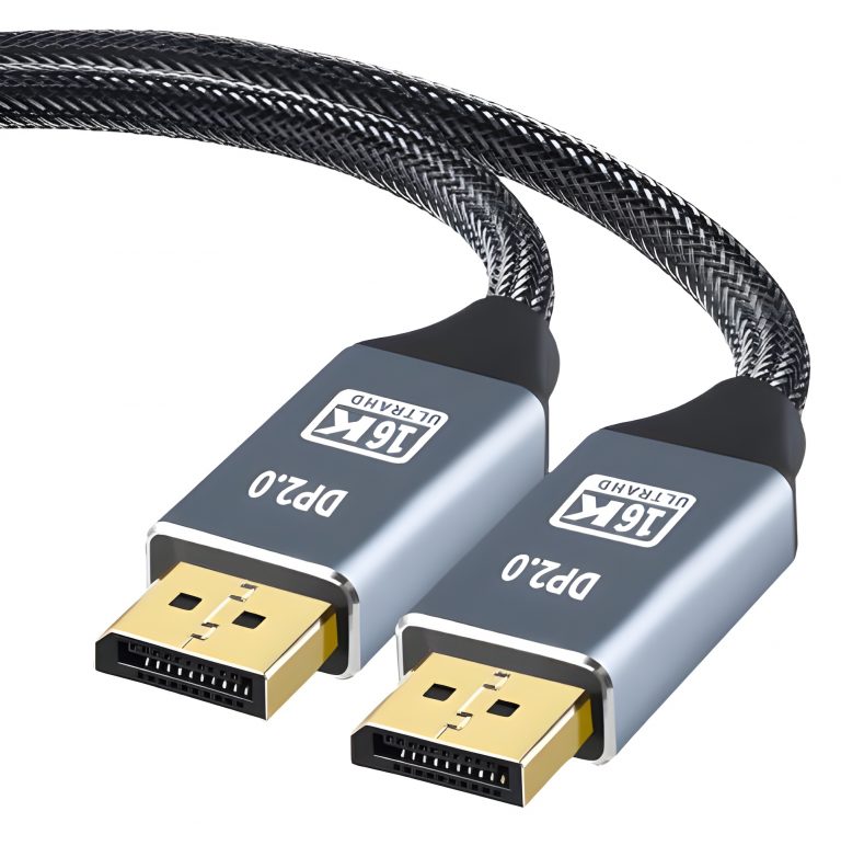 16K DisplayPort 2.0 Cable with 80Gbps Bandwidth [16K@60Hz, 10K@60Hz, 8K ...
